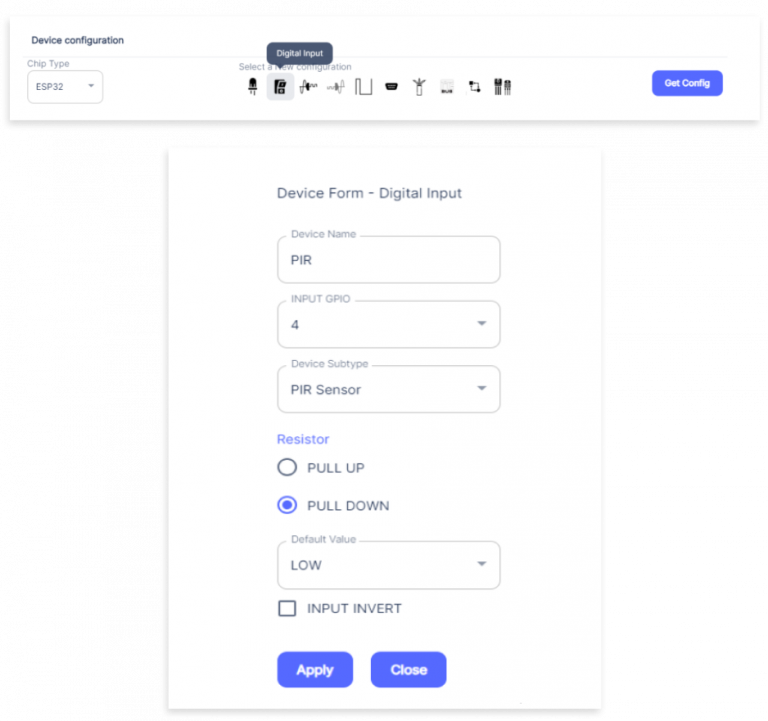 EzloPi PIR Sensor Example Tutorial