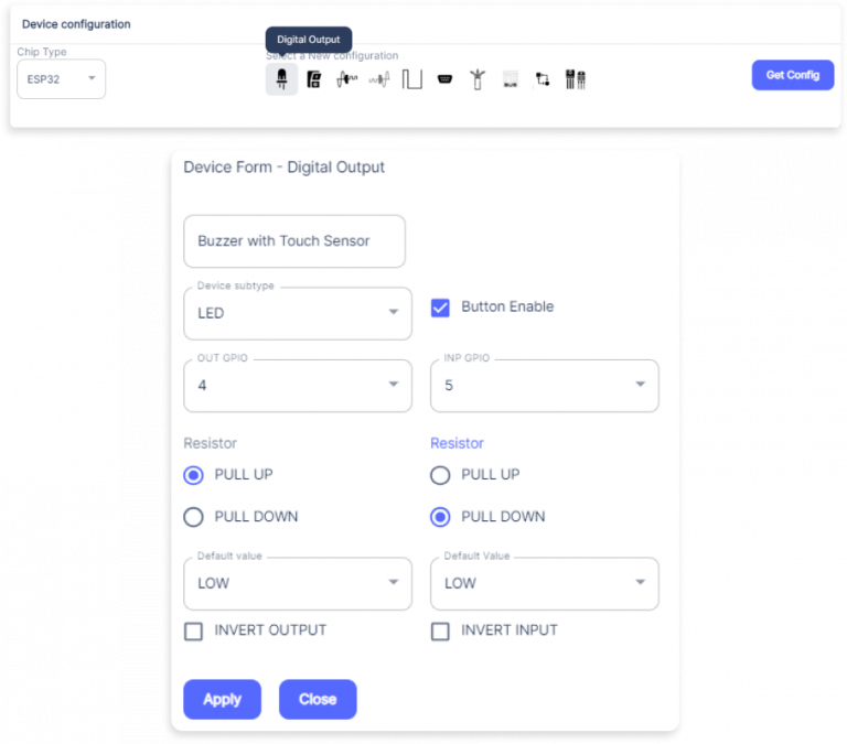 Touch Sensor Digital Module with Buzzer | EzloPi Tutorial