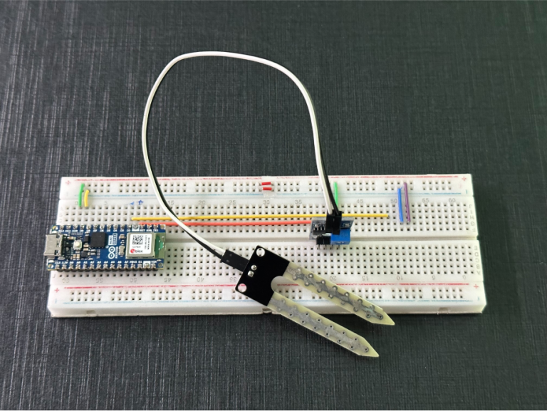 Arduino Nano ESP32 and Soil Moisture sensor