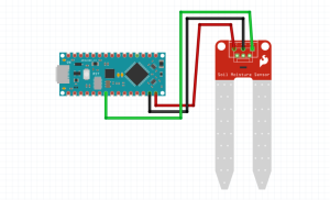 Arduino Nano ESP32 and Soil Moisture sensor