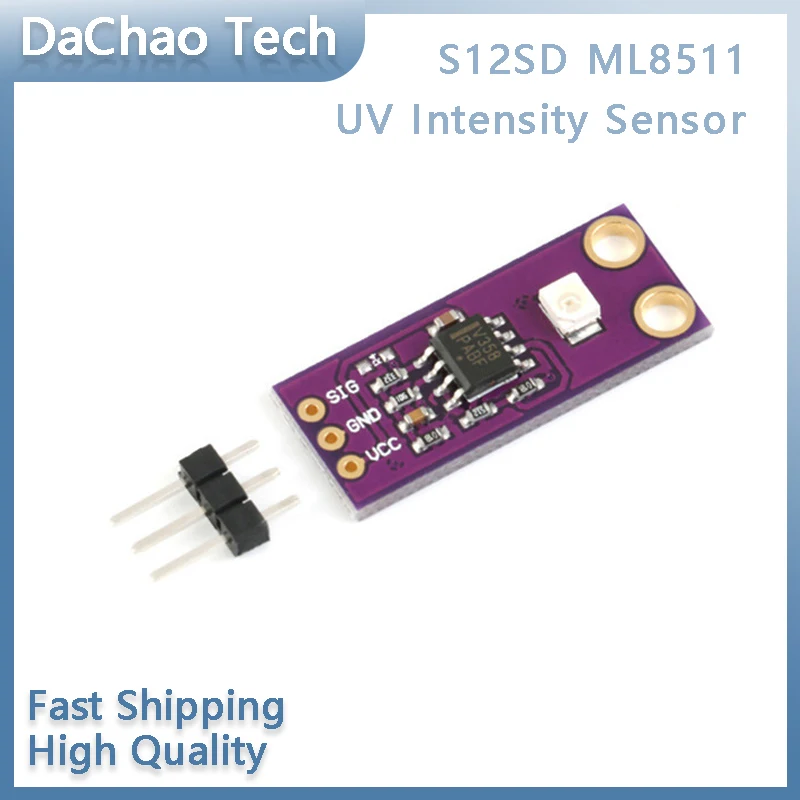 GUVA-S12SD UV Detection Sensor Module | EzloPi GUVA-S12SD UV Detection Sensor Module | EzloPi