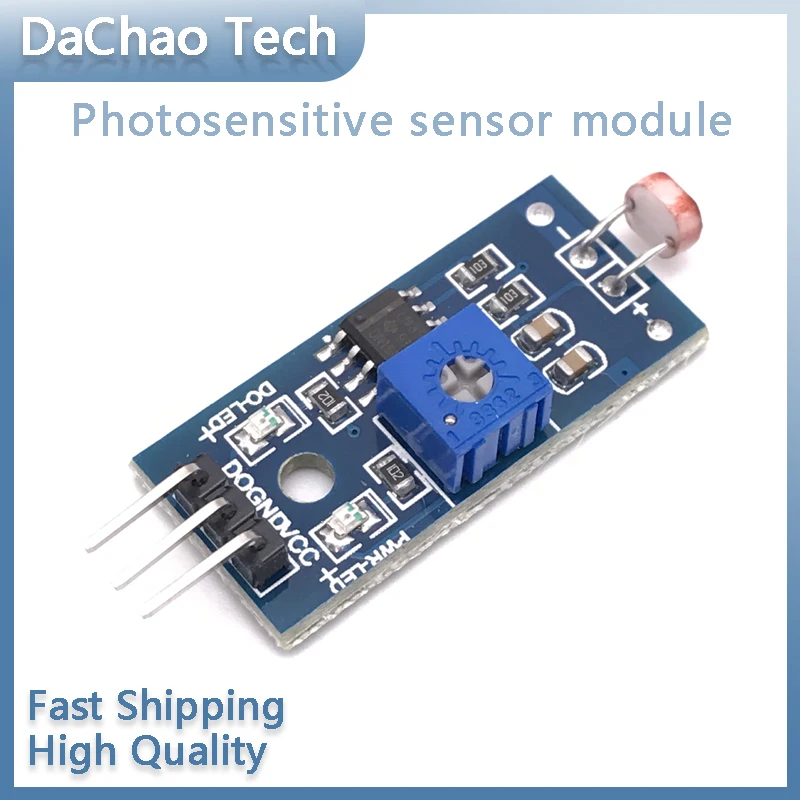 Photosensitive Sensor Module | Light Intensity Detect Resistor Photosensitive Sensor Module | Light Intensity Detect Resistor