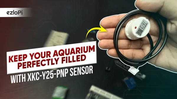 Monitoring water levels using the XKC-Y25-PNP level sensor - EzloPi