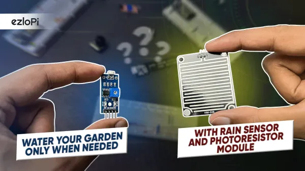 Enhanced rain detection using LDR and Rain sensor - EzloPi