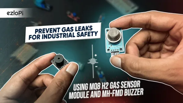 Gas detection using MQ8 H2 sensor - EzloPi